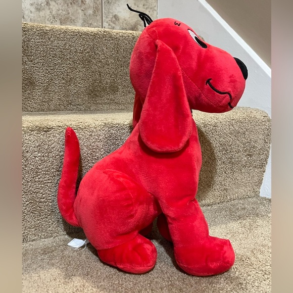 Kohl's | Toys | Vintage Clifford Red Dog Plushy Stuffed Animal Plush ...